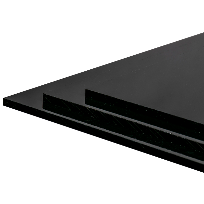 Black Acrylic Sheet | Custom Cut Black Plexiglass | ShapesPlastics